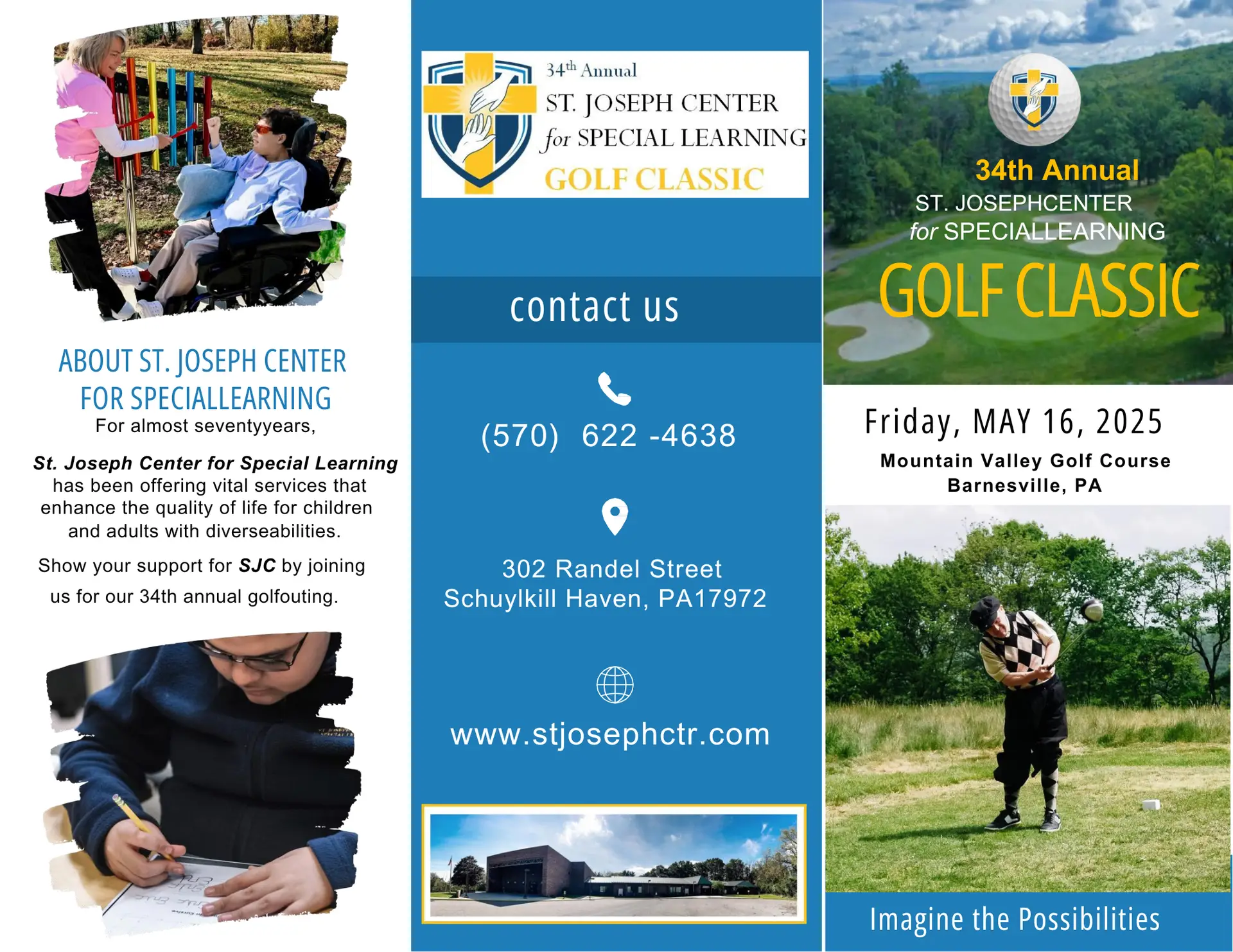 St. Joseph Center for Special Learning Golf Classic - Mountain Valley ...